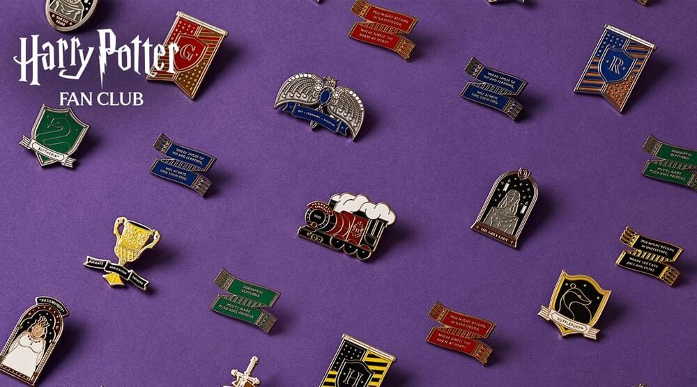 เข็มกลัด Official Harry Potter Fan Club Pin Collection