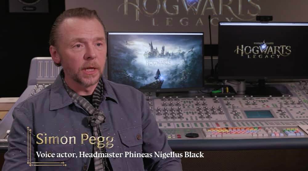 Harry Potter 'Hogwarts Legacy' ได้รับการพากย์เสียงโดย Simon Pegg ...